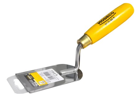 Stainless steel gypsum trowel 60 mm polished - Atexbud